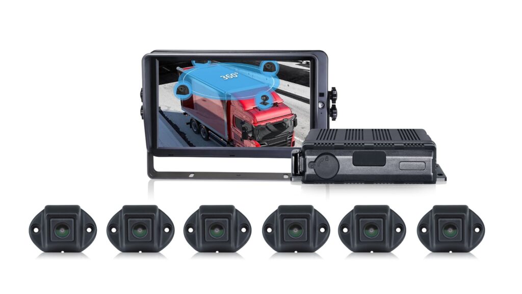 6 Channel 1080P HD Waterproof 360° Surround View Panoramic System ...